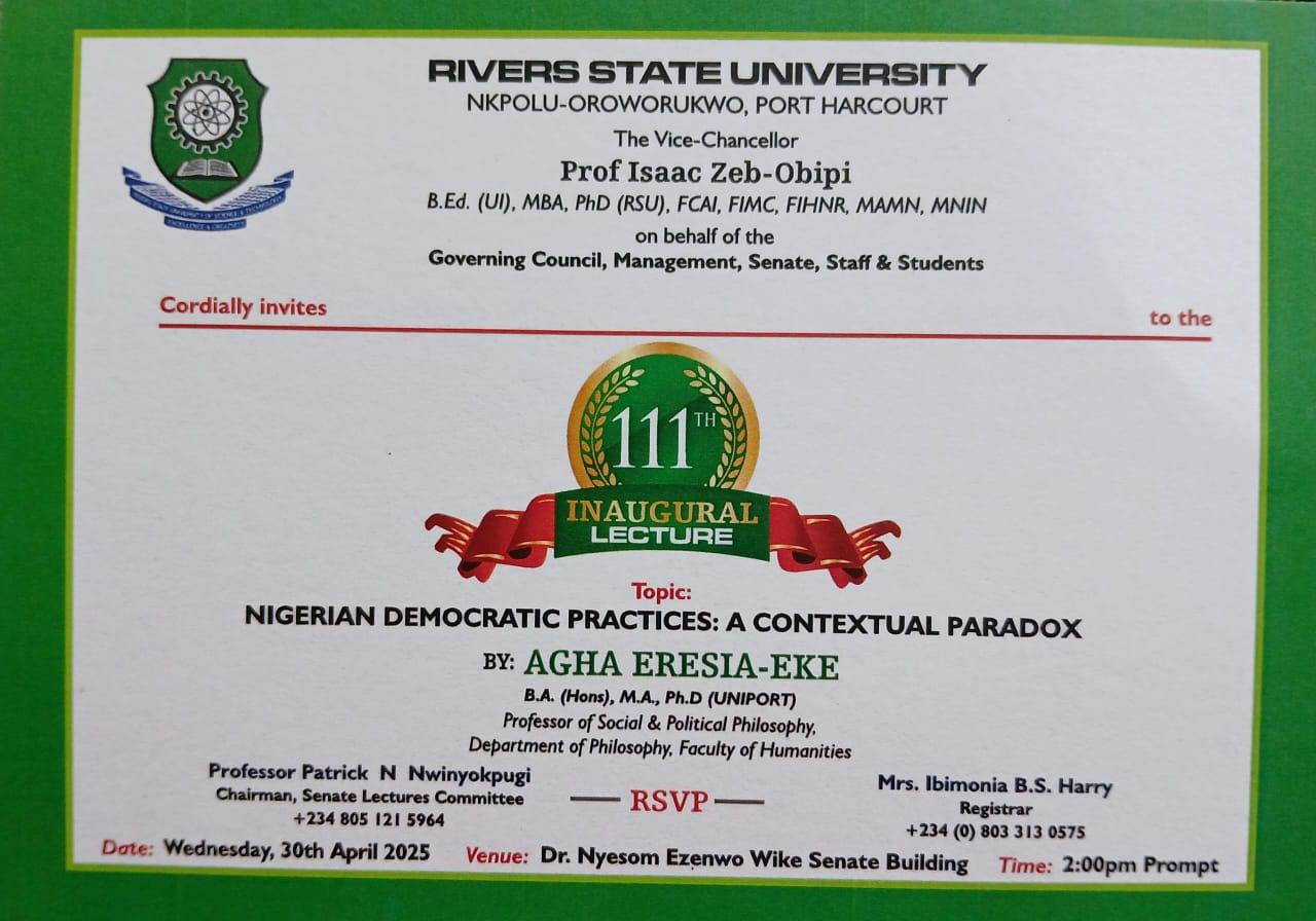 Rivers State University – Official website