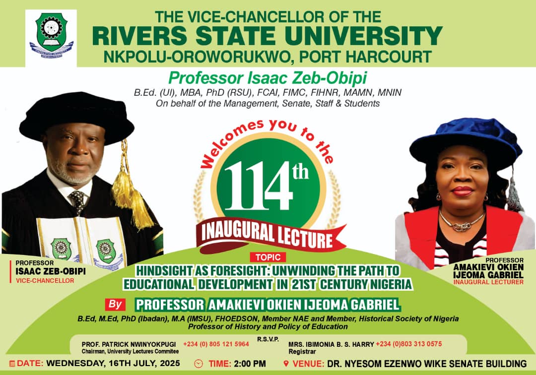 Rivers State University – Official website