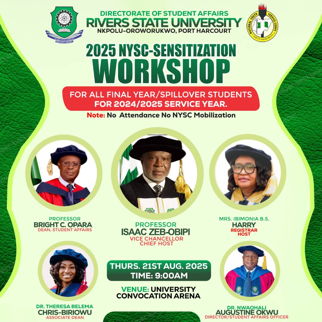 Rivers State University – Official website