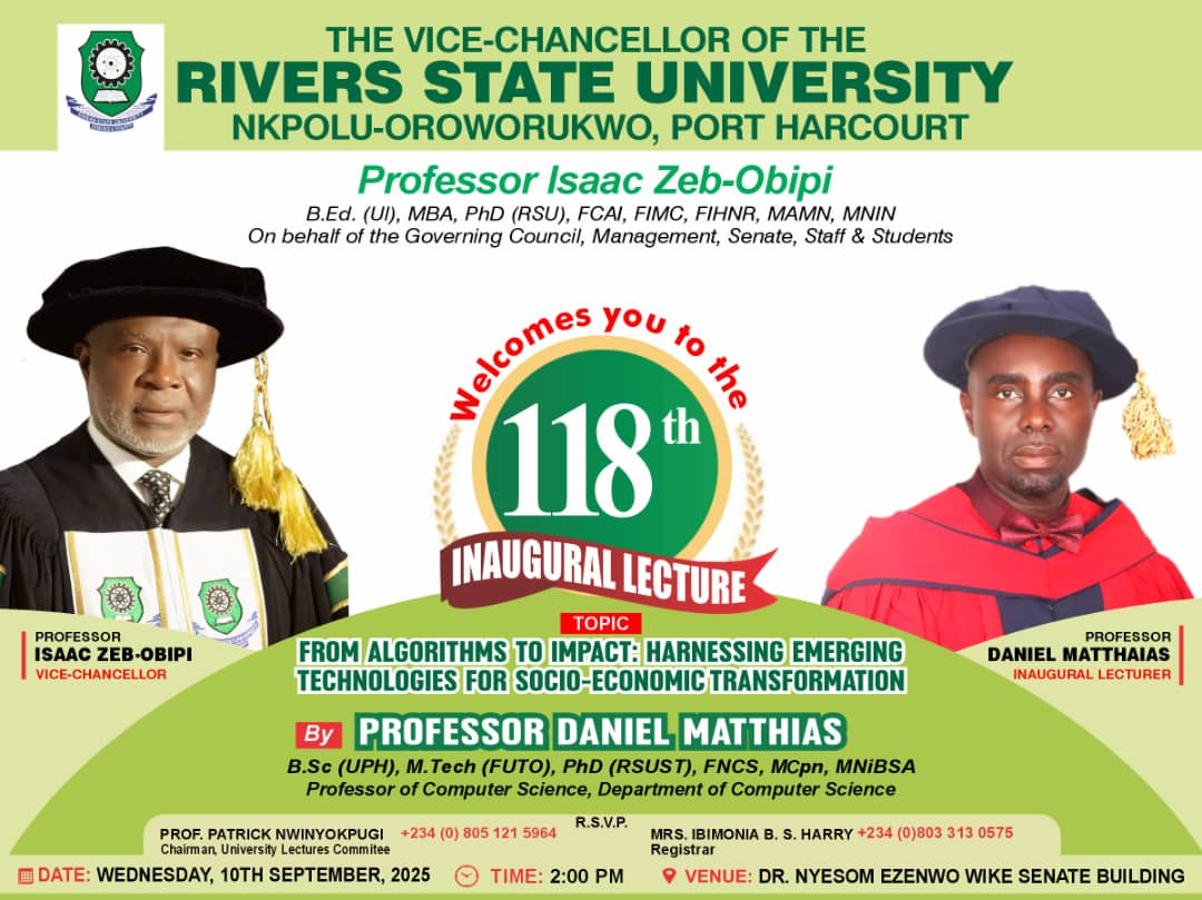 Rivers State University – Official website